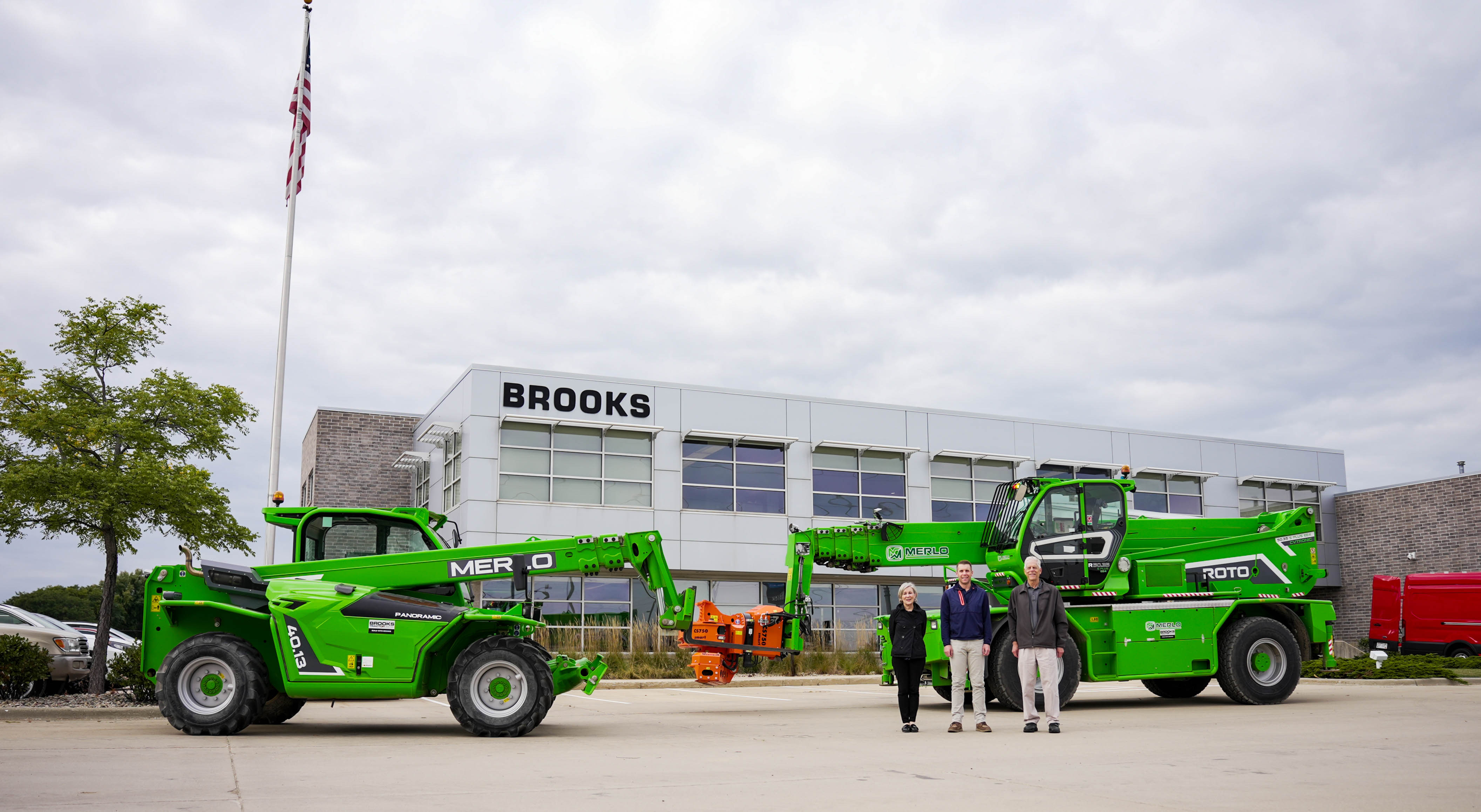 Brooks Tractor Becomes Official Merlo Dealer and Celebrates 80 Years ...